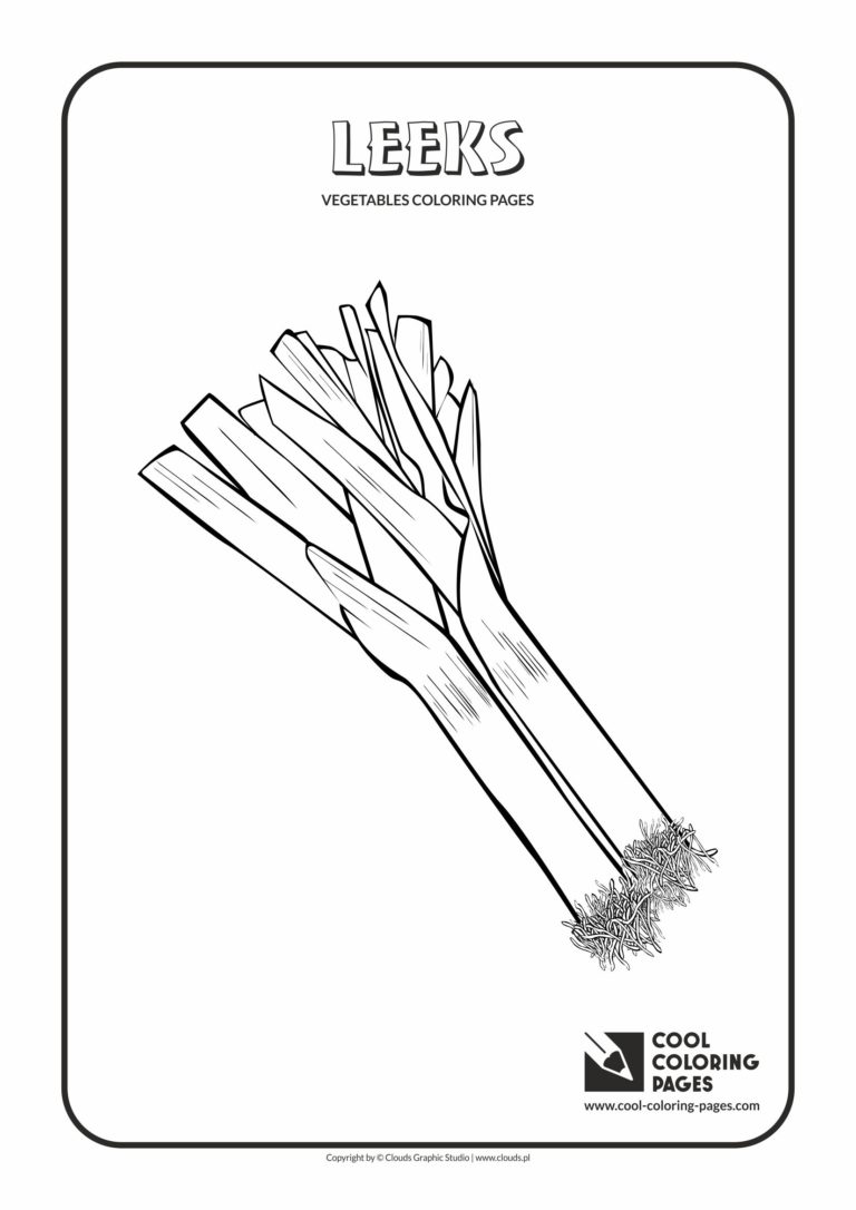 Cool Coloring Pages Leeks coloring page - Cool Coloring Pages | Free ...