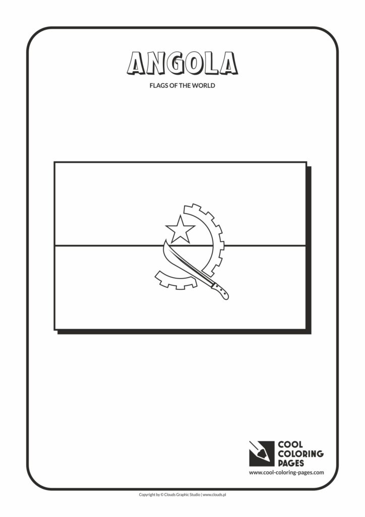Cool Coloring Pages Angola flag - Cool Coloring Pages | Free ...