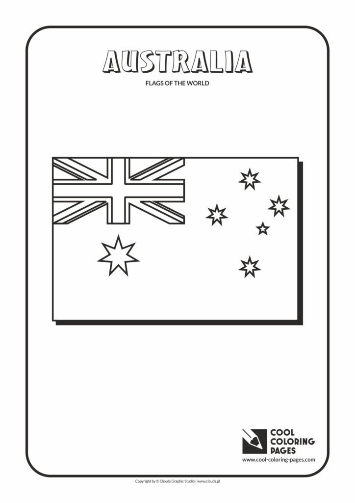 Cool Coloring Pages Australia flag - Cool Coloring Pages | Free ...