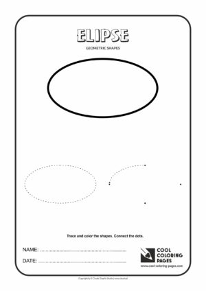 Cool Coloring Pages Elipse - Geometric Shapes - Cool Coloring Pages ...