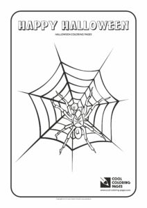 Cool Coloring Pages Halloween spider - Cool Coloring Pages | Free ...