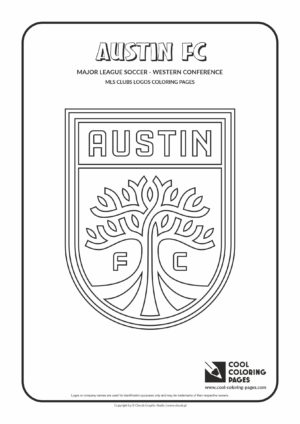 Cool Coloring Pages Austin FC logo coloring pages - Cool Coloring Pages ...